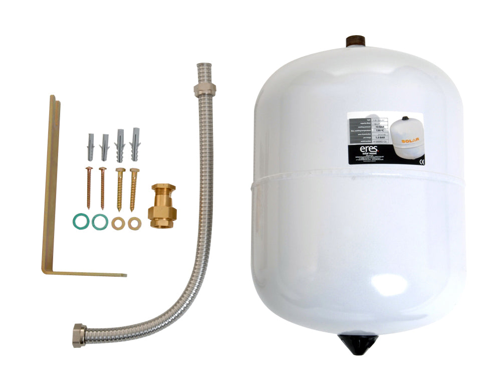 12L High Temperature Expansion Tank incl. Connection Kit
